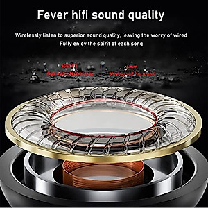 #CUMWJ1 Neckband Bluetooth Headphones Hd Stereo Wireless Sports Earphones Around Neck Bluetooth Headphones Noise Cancelling M