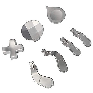 Game Controller Button Set, Controller Thumbsticks Replacement Like Floatable Detachable for Elite Series 2