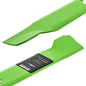 8TEN LawnRAZOR Blade Set for AYP Husqvarna LT LTH 1238 38 inch Deck 127842 138497 531307221 532127842 (High-Lift)