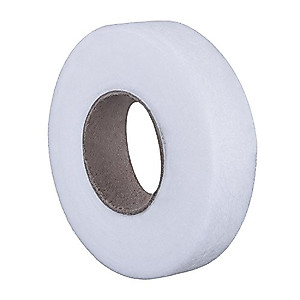 Outus 2 Rolls Fabric Fusing Tape Adhesive Hem Tape Iron on Tape Each 1/2 Inch(White, 27 Yards)