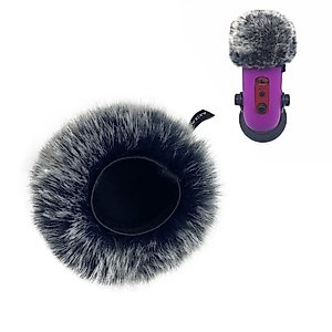 Dead Cat Wind Muff and Pop Filter For Blue Yeti,Microphone Windscreen Cover For Blue Yeti Pro,Blue Yeti X