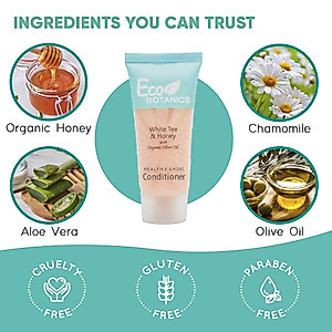 Eco Botanics Travel-Size Hotel Conditioner, 0.85 oz. (Case of 100)
