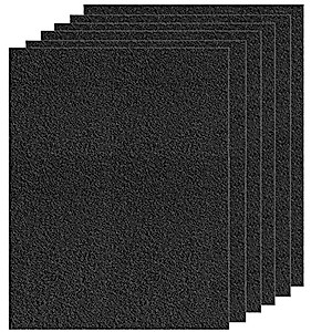 Dekiru Carbon Activated Filter Precut for HPA300 Prefilter Compatible with Honeywell Air Purifier Filter Replacement, Fit for Easy Installation Advanced Filters (6 Pack)