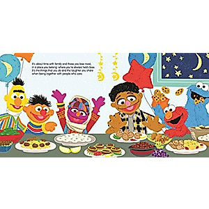 Home for the Holidays: A Book for Kids About the Different Holidays That Bring Us Together, with Elmo, Big Bird, and More! (Sesame Street Scribbles)