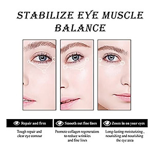 Verfons Firming Eye Cream, Verfons Temporary Firming Eye Cream, Verfons Snake Venom Firming Eye Cream, Anti Aging Eye Bag Cream, Fades Fine Lines and Wrinkles (2pcs)