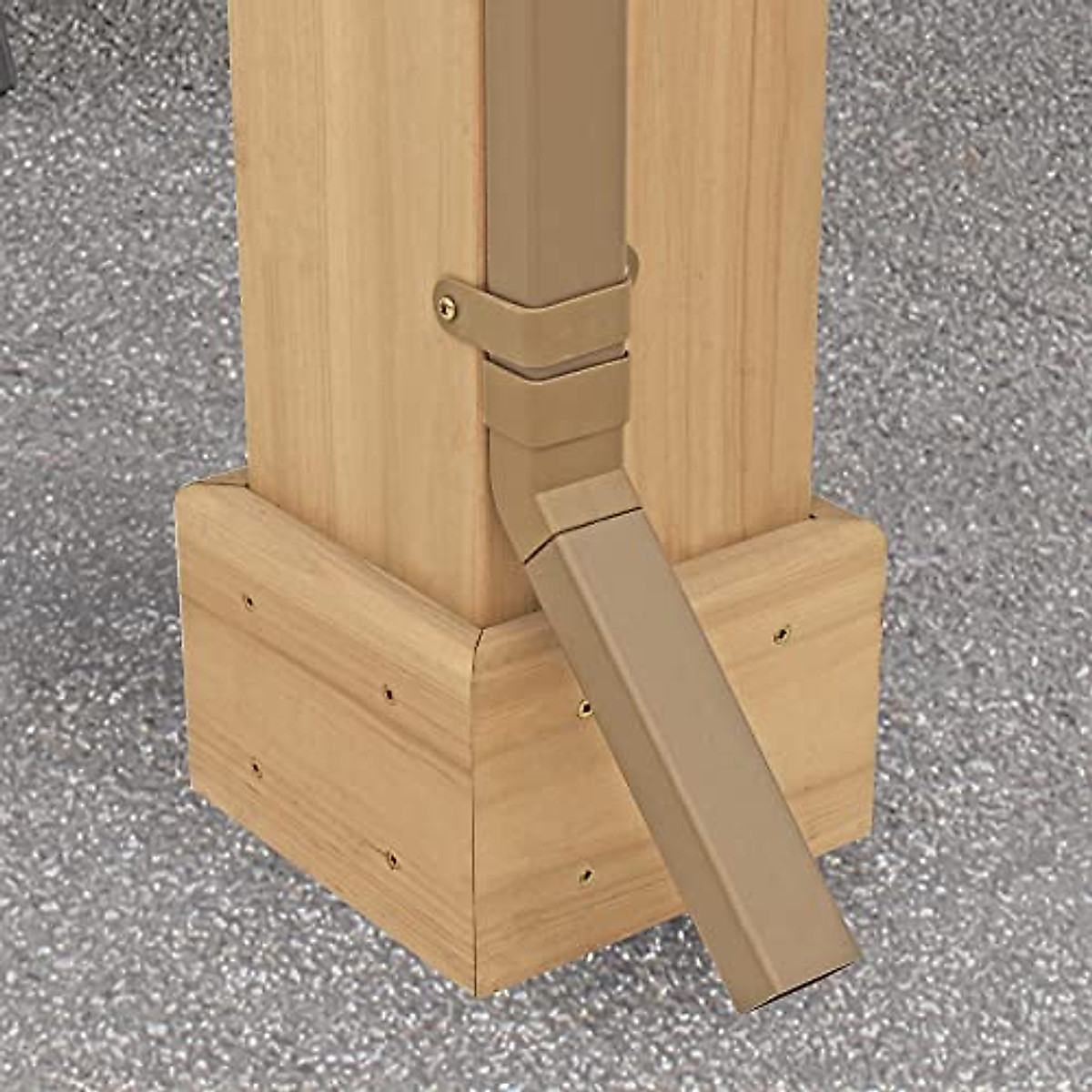 Yardistry Rain Gutter Kit for The 10' x 12' Meridian Gazebo