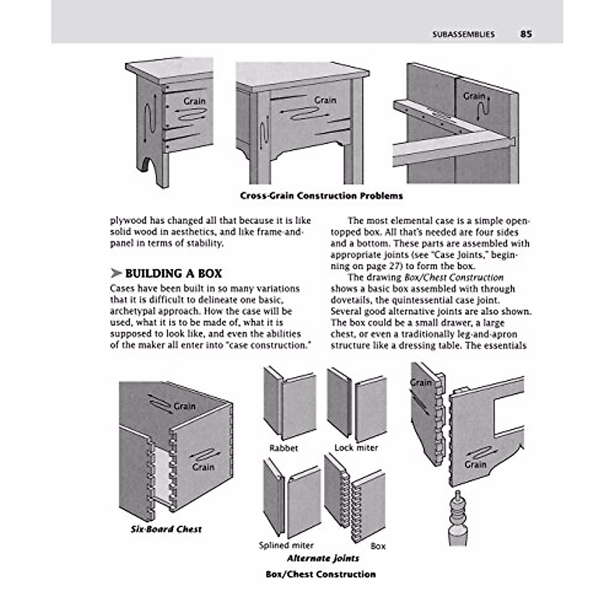 Illustrated Cabinetmaking: How to Design and Construct Furniture That Works (Fox Chapel Publishing) Over 1300 Drawings & Diagrams for Drawers, Tables, Beds, Bookcases, Cabinets, Joints & Subassemblies