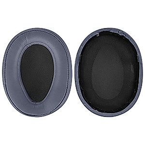 Geekria QuickFit Replacement Ear Pads for Sony MDR-100A MDR-100AAP MDR-H600A Headphones Ear Cushions, Headset Earpads, Ear Cups Cover Repair Parts (Blue Moon)