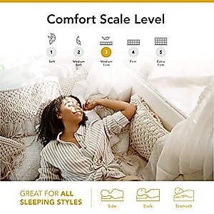 DynastyMattress 10-Inch CoolBreeze Gel Memory Foam Mattress for RV, Camper, Trailer-Short Queen RV Size