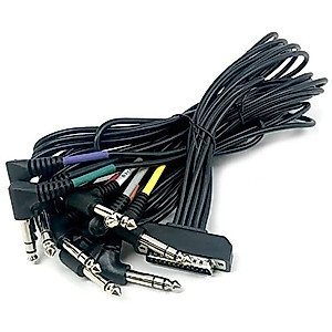 Alesis Surge Drum Module with Cable Snake and Silverline Audio 10ft Auxiliary Cable Bundle