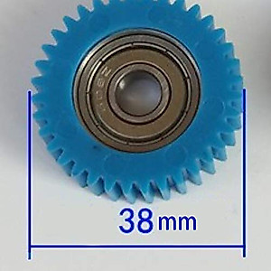 Jteyult 3Pcs 36T Electric Bicycle Wheel Hub Planetary Gears with Circlips E-Bike for Motor Motor Accessories