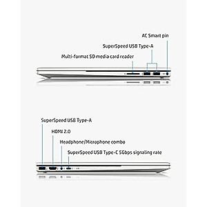 HP Envy 17 Laptop, 11th Gen Intel Core i7-1165G7, 12 GB RAM, 1 TB HDD & 256 GB SSD, 17.3-inch FHD IPS Touchscreen, Wins10 Home, HD Webcam, Audio by B&O (17-cg1010nr, 2021) (Renewed)