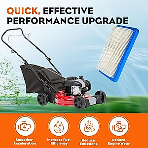 HIPA 491588S 491588 Air Filter for Briggs and Stratton 491588S 399959 Troy-Bilt TB110 TB230 TB210 725ex 675ex 625e 625-675 Series Lawn Mower Parts