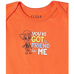 Amazon Essentials Disney | Marvel | Star Wars Unisex Babies' 6-Piece Outfit Set - Discontinued Colors, Pack of 6, Toy Story Play Nice, Newborn