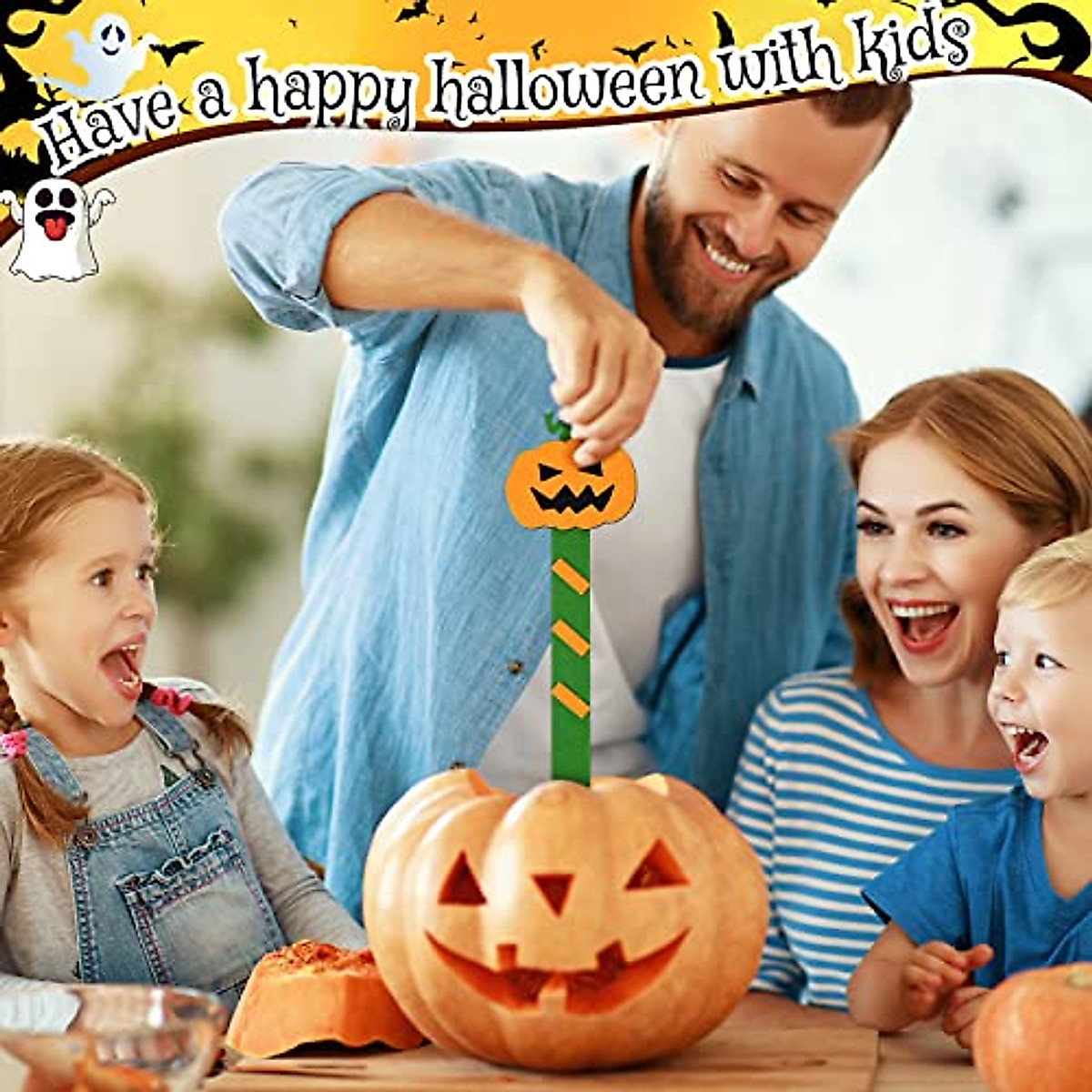 24 Pcs Halloween Bookmark Crafts for Kids Bulk Craft Kit Halloween Bookmarks Pumpkin Witch Owl Bat Ghost Cat for Boys Girls Classroom Rewards Holiday Halloween Party Supplies Trick or Treat Prizes