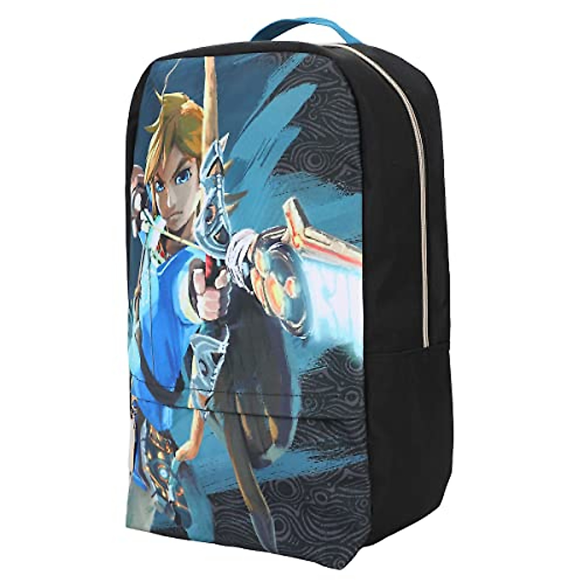 The Legend Of Zelda Breath Of The Wild Champion Link Black Laptop Backpack