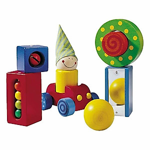 HABA First Wooden Blocks Fun Set for Ages 1 and Up (Made in Germany)