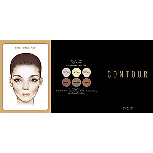 Elizabeth Mott Bronzer Contour Kit & Highlighting Powder - Cruelty Free & Paraben Free - 6 Shades for a Natural Glow