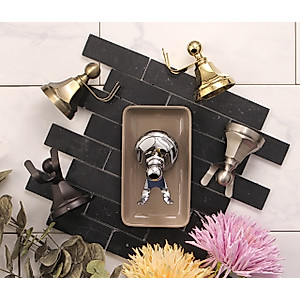 Kingston Brass BA4817C Metropolitan Robe Hook, Polished Chrome,3-3/4" Length