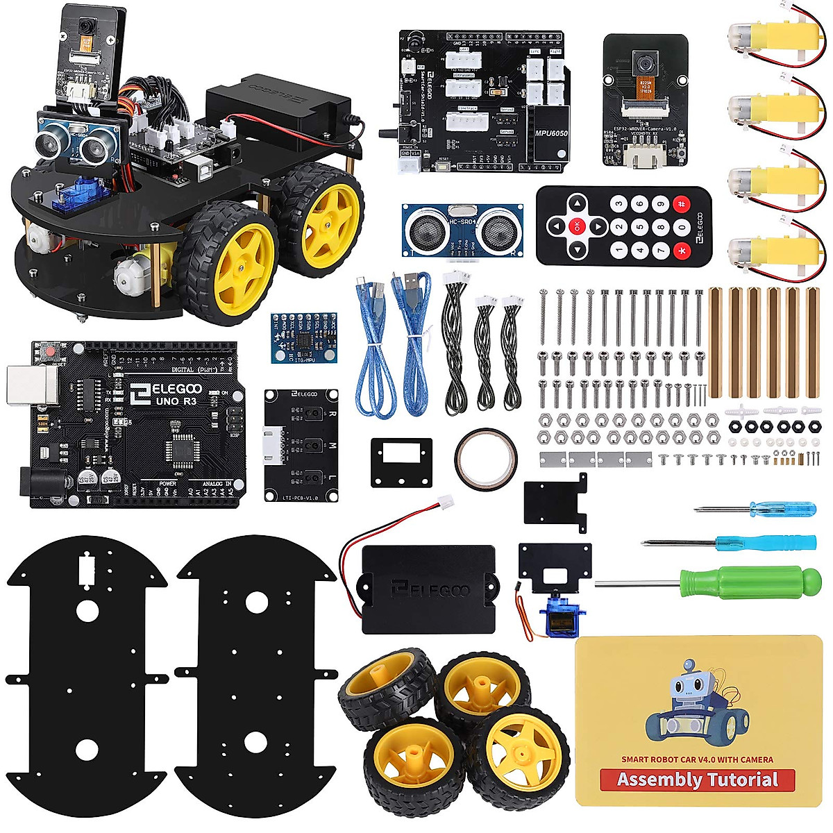 ELEGOO UNO R3 Project Most Complete Starter Kit & ELEGOO UNO R3 Project Smart Robot Car Kit