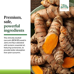 Terry Naturally Animal Health Joint & Hip Formula - 60 Chewable Wafers - Supports Joint Health, Flexibility, Comfort & Mobility - Canine Only