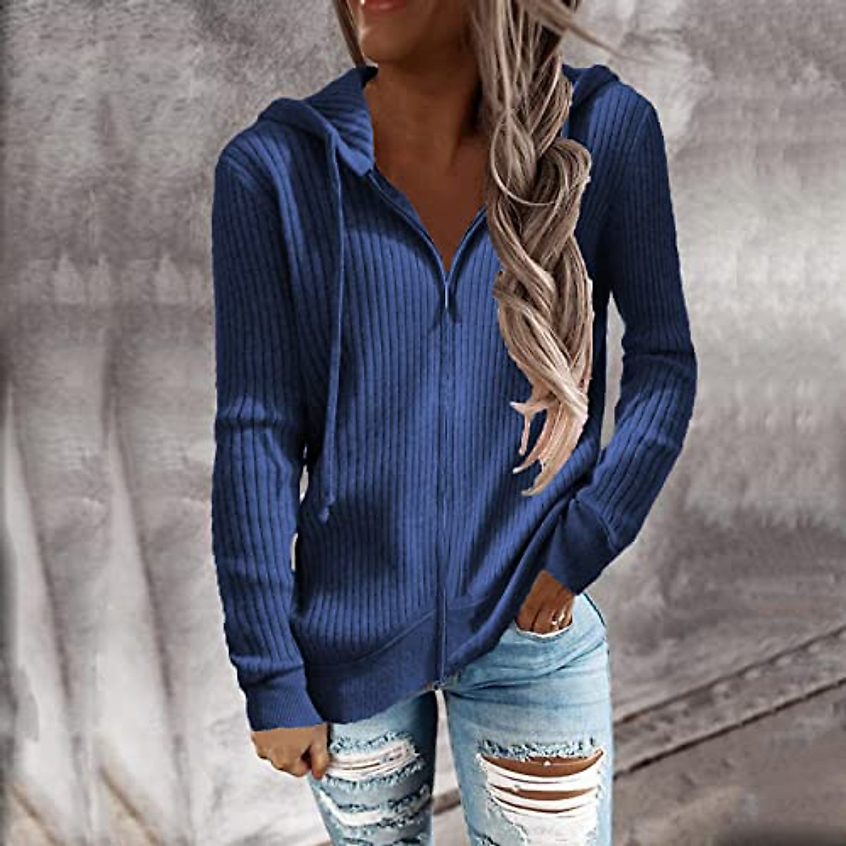 Womens Fall Fashion 2023 Tops, Womens Long Sleeve Workout Tops, Womens Sweaters Fall 2022, Womens Oversized Sweaters V Neck Knit Casual Winter Pullover Long Sleeve Tops