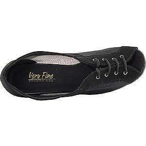 Womens Ballroom Dance Shoes Party Salsa Practice Dance Shoes Black Nubuck 1644EB Comfortable - Very Fine 2" Heel 8.5 M US [Bundle of 5]