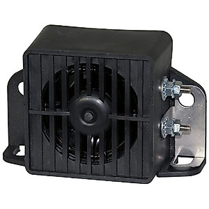 Buyers Products BA0972 Self-Grounding Back-Up Alarm (with 97 Decibel Low Frequency Tone) , Black