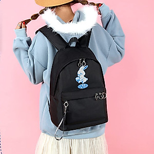 KAEFRA Casual Kpop New Black jeans Pink HAERIN HYEIN MINJI Merchandise HANNI DANIELLE Merch Backpack Bags (KH002)