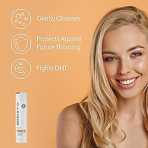 BosleyMD BosRevive Nourishing Shampoo for Noticeably Thinning Hair (Color Safe), 10.1 fl oz.