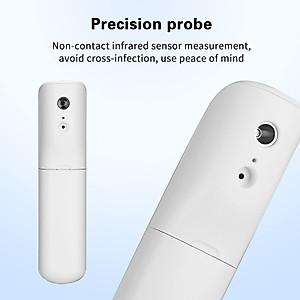 Kuhxz Touchless Forehead Thermometer for Adults & Kids, Digital 𝐈𝐧𝐟𝐫𝐚𝐫𝐞𝐝 Thermometer, LED Display Instant Reading, Mini Portable Handheld Electronic Thermometer, Thermometer for Home Use