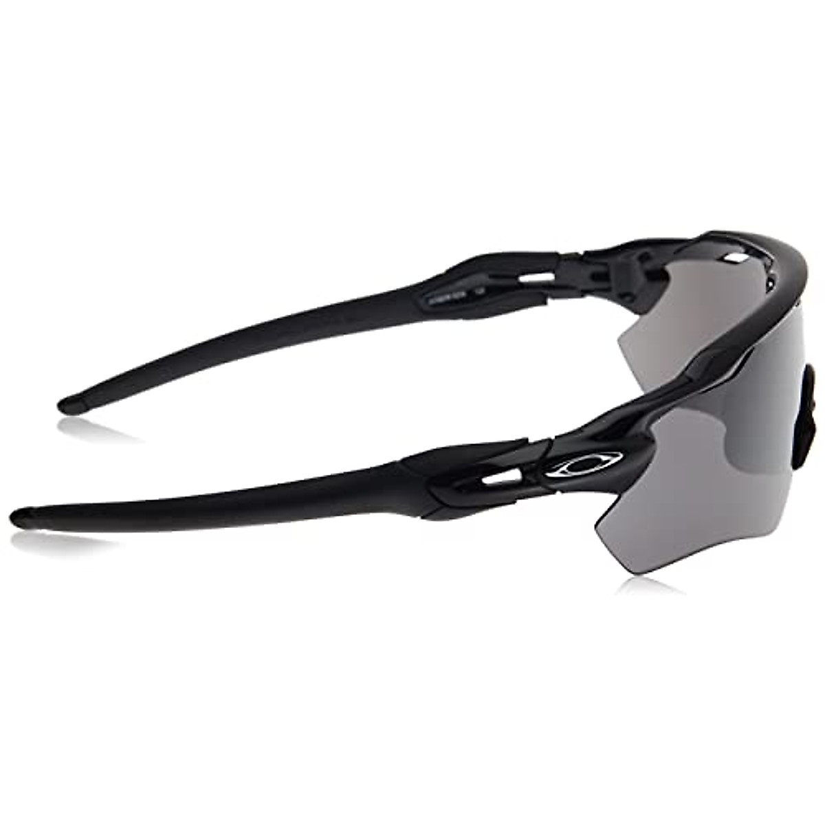 Oakley Men's OO9208 Radar EV Path Rectangular Sunglasses, Polished Black/Prizm Black, 38 mm