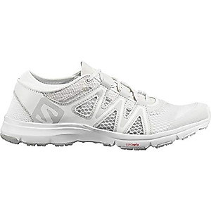 Salomon Crossamphibian Swift 2 Hiking Shoes for Women Sneaker, Lunar Rock/White/Alloy, 9