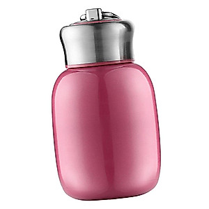 Stainless Steel Thermal Cup Vacuum Mug and Insulated Double for Camping, Keeps Drinks (Pink) (Color : Rose)