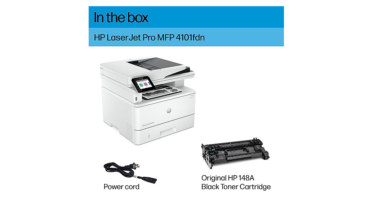 HP LaserJet Pro MFP 4101fdn Printer - Fast & Reliable