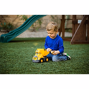 CAT Construction Toys, Buddies Preschool Dump Truck, Junior Crew, Interactive, Moving, Lights & Sounds, For Ages 2 and Older