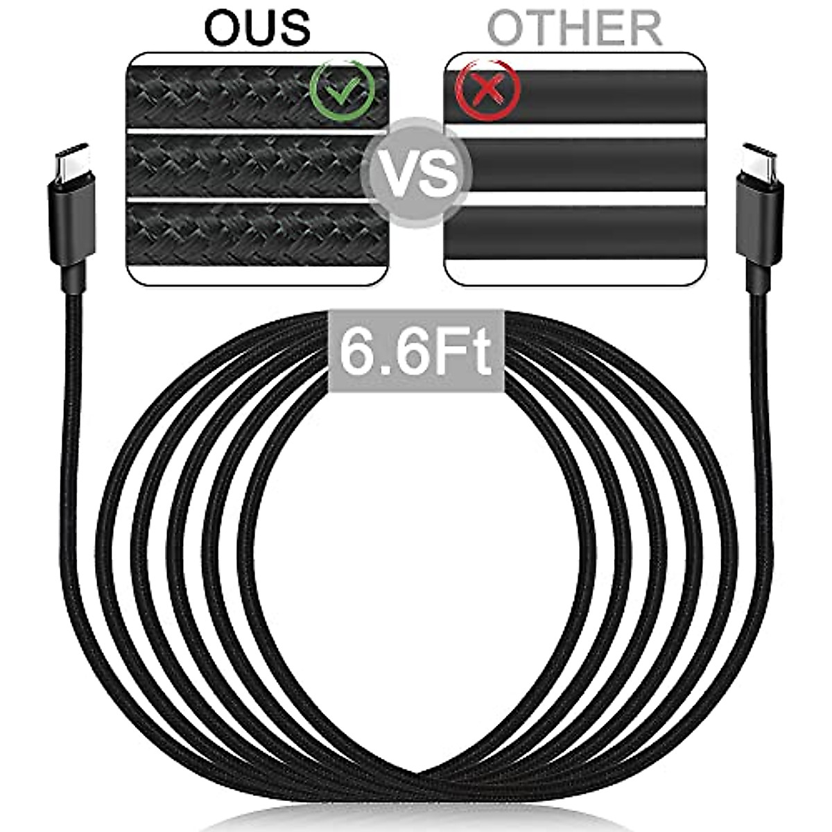 15W USB-C Fast Charger with 6.6Ft USB-C Cable for New Fire HD 8,8Plus,10,10Plus,Kids,Kids Pro,Max 11 Tablet(2020-2023 Release), Kindle Paperwhite(11th Gen), New Kindle(11th Gen) eReaders