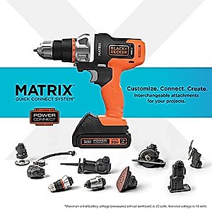 BLACK+DECKER Matrix Oscillating Tool Attachment (BDCMTO)