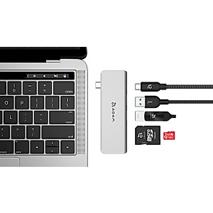 ADAM Elements CASA HUB 5-Port Card Reader Type-C Hub, Genuine Japanese Product, AAPADHUB5EGYJ