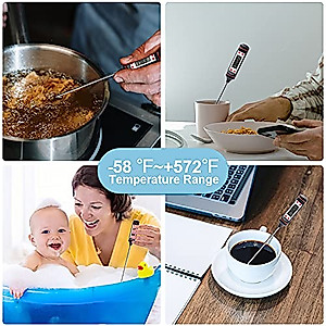 Digital Meat Thermometer Instant Read for Grilling Candy Thermometer BBQ Food Thermometer for Cooking Kitchen Thermometer Long Probe