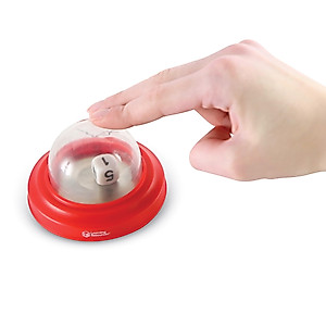 Learning Resources Dice Poppers - 2 Pieces, Ages 3+ Board Game Accessory, Dice Game, Dice Popper for Trivia Nights, Math Games for Kids