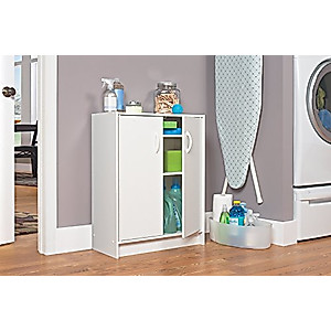 ClosetMaid 8982 Stackable 2-Door Organizer, White