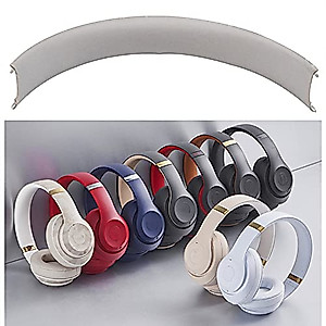 Studio3.0 Replacement Top Headband Foam Cushion Pad Repair Parts Compatible with Beats by Dr.Dre Studio 3 Studio 2 Wired Wireless Over-Ear Headphones (Grey)