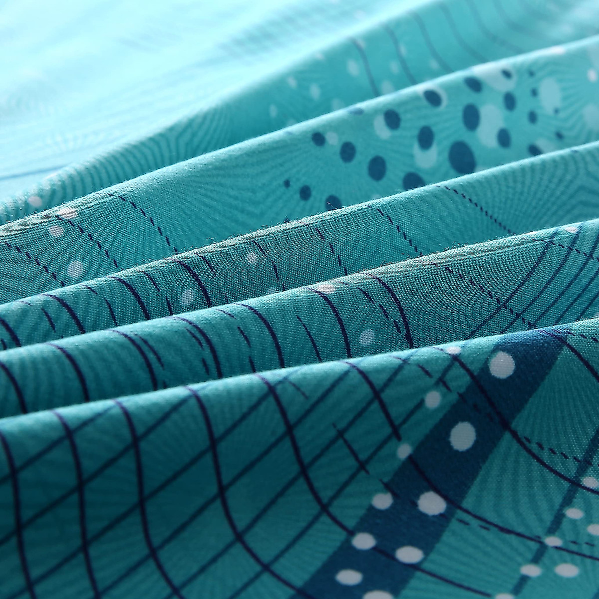 Swanson Beddings Twilight-P 3-Piece Bedding Set: Duvet Cover and Two Pillow Shams (King)