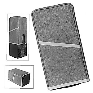 Dust Cover Anti Scratch Cover.Nylon Dust Cover Compatible with Xbox Series X Console Anti Scratch Waterproof Cover Sleeve Soft Neat Lining Dust Guard Gray