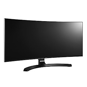 LG 34UC80-B 34-Inch 21:9 Curved UltraWide QHD IPS Monitor with USB Quick Charge