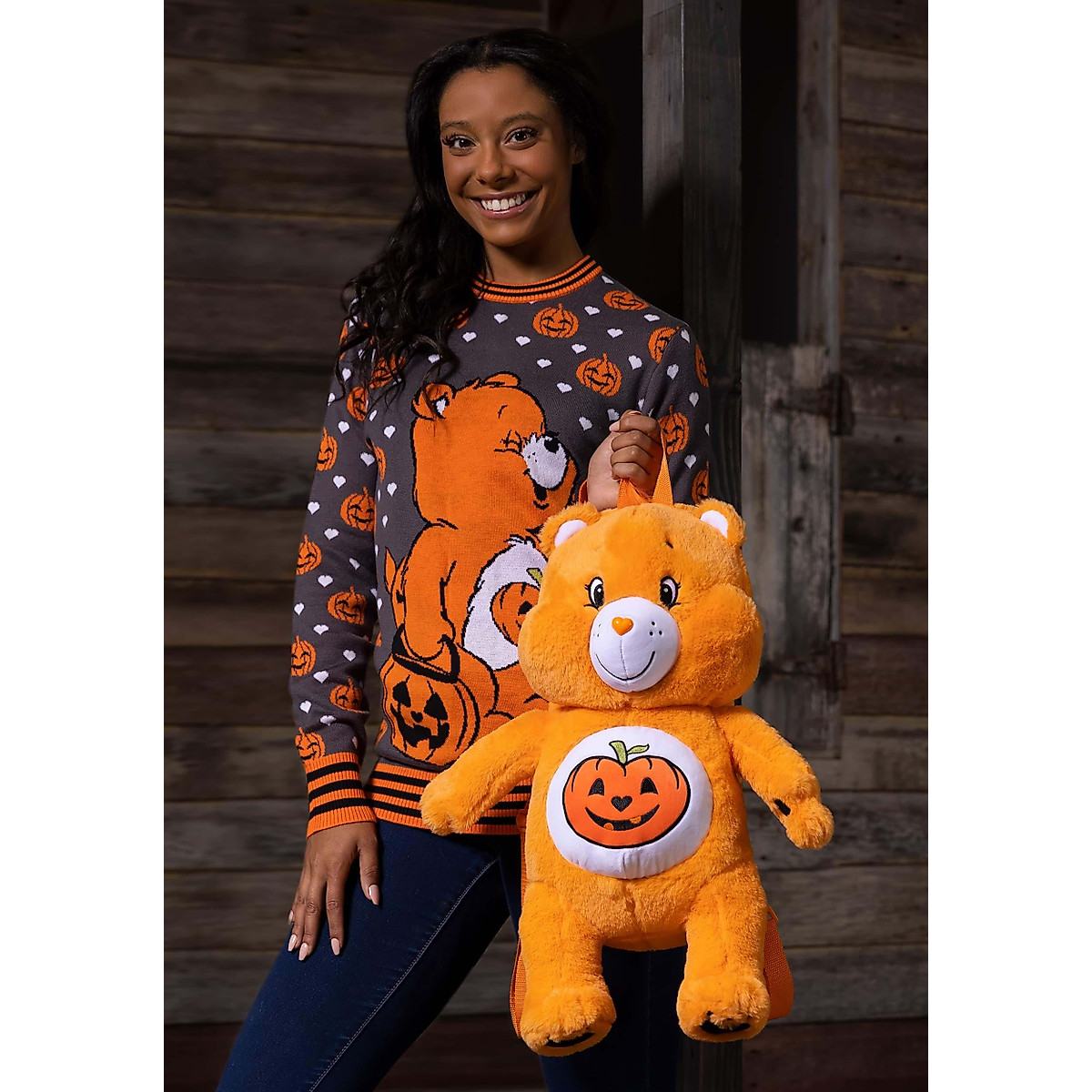 Fun Costumes Trick or Sweet Bear Plush Care Bears Backpack - ST
