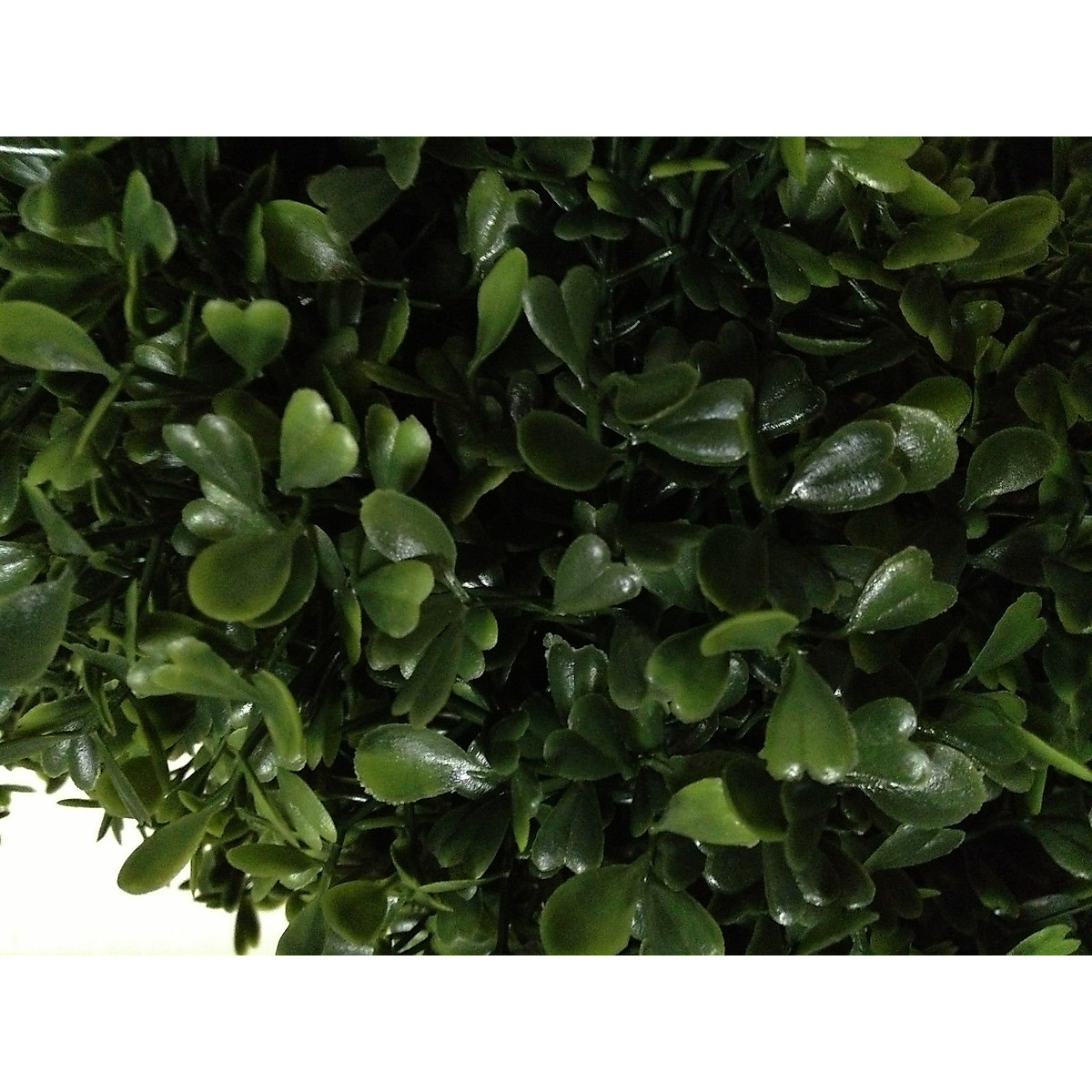 Two 4 Foot Outdoor Artificial Boxwood Spiral Topiary Trees UV Rated Plants