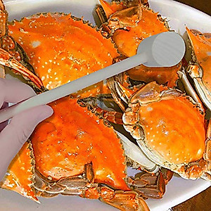 5 Pack Mini Wooden Hammers Mallet, Pounding Solid Natural Hardwood Crab Hammer,Seafood Shellfish Crab Mallet Solid, for Cracking Seafood Tool