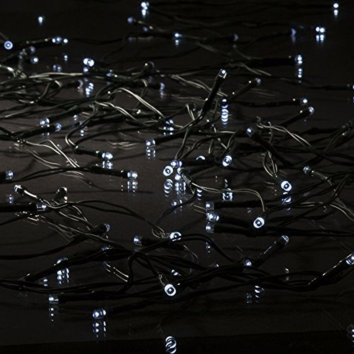 Pure Garden 50-120 200 Solar LED String Light, 72'